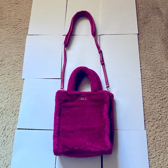 kate spade | Bags | Kate Spade Pink Maroon Sharpie Purse | Poshmark